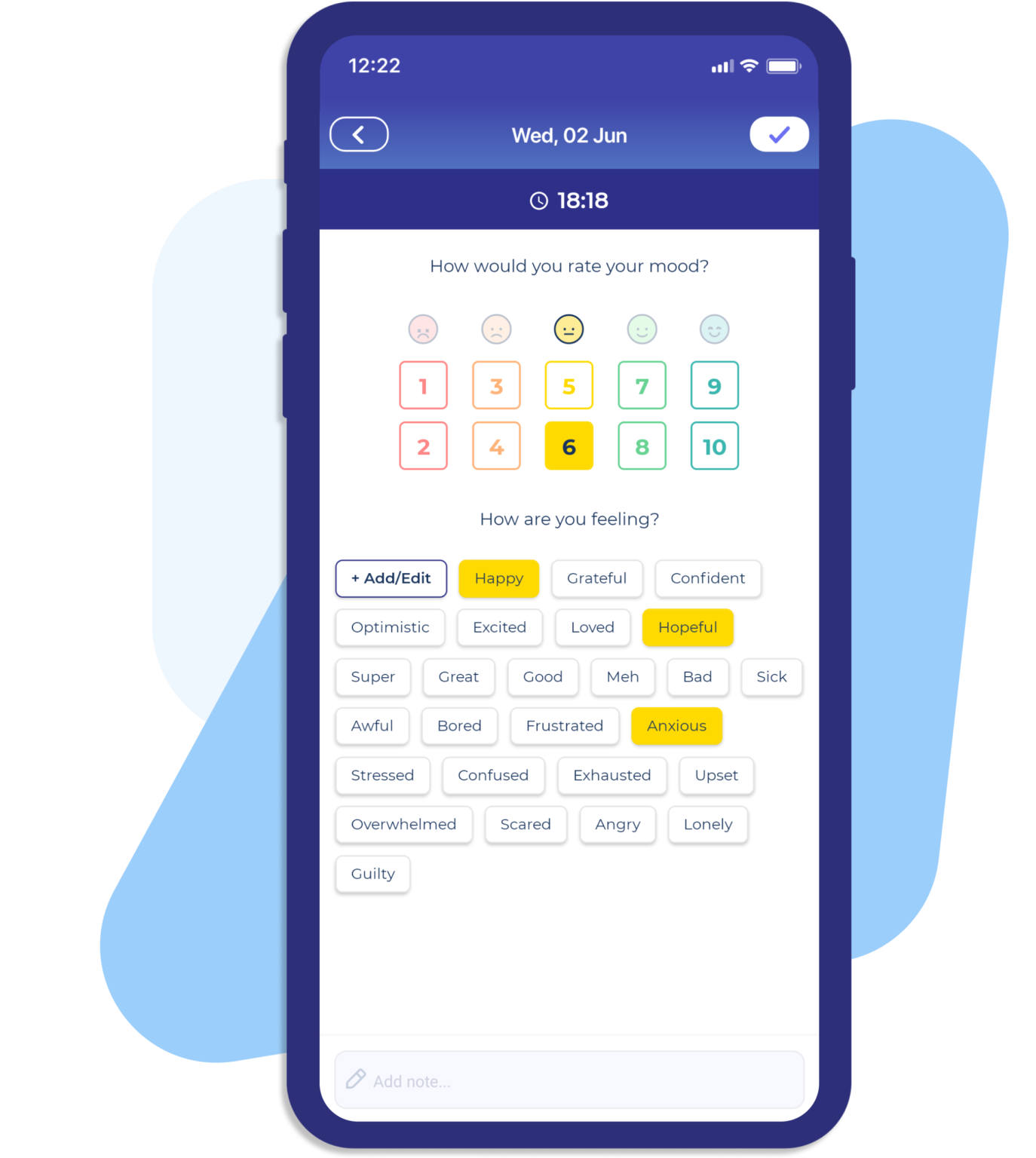 Mood Tracker App & Journal - For Mental Health Management