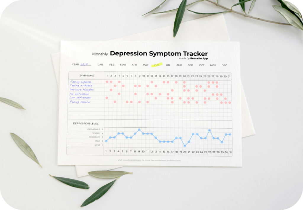Depression Tracker - Bearable App