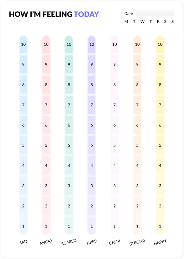Free Mental Health Check-In Worksheet [PDF] - Bearable App